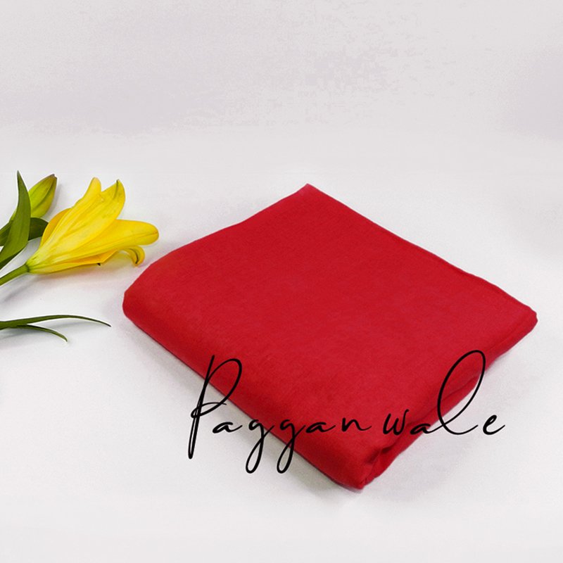 BLOOD RED TURBAN | LIGHT FULL VOILE – Paggan Wale